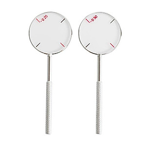 Holyavision Optical Cross Cylinder Ophthalmic Lens Diopters Optometry Accessories Optics Lens Optical Tool 4pcs(2pcs 0.25/2pcs 0.50)