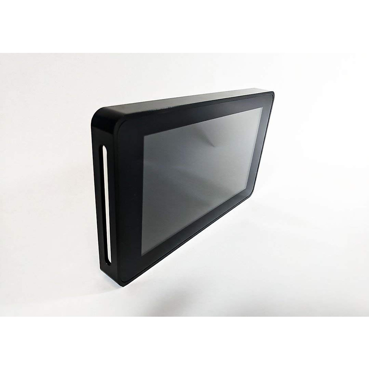 Professional Wall Mount for Raspberry Pi Touchscreen (Black Anodized Aluminum)