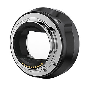 GEORDGY EF/EF-S Lens Mount Adapter Compatible with Canon EF/EF-S Lens for Sony E Mount Mirrorless Cameras Series A9 A7R5 A7R4 A7R3 A7R2 A7R4A A7M3 A7M2 A7R A7S A7 A7C Auto-Focus Lens Converters Ring