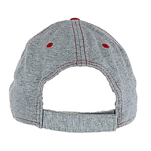 Disney Men's Mickey Mouse Grandpa Fan Baseball Cap, Grey