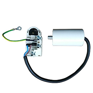 HUAYUWA TY-QZ-108 Refrigerator Starter Relay with 4.5UF Capacitor and Protector Compatible with Haier,Xinfei,Royalstar Refrigerator Compressor