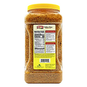 Iberia Yellow Rice 6.25 lb. Bulk Spanish Style Seasoned Rice