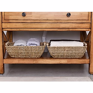 StorageWorks Seagrass Storage Baskets