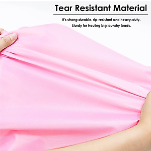 2 Pack Extra Large Travel Laundry Bags with Drawstring, Waterproof XL Laundry Bags for Dirty Clothes Suitcase, Gym Clothes, Machine Washable Camp Dry Wet Laundry Bag Sleepaway Suitable for Fitness