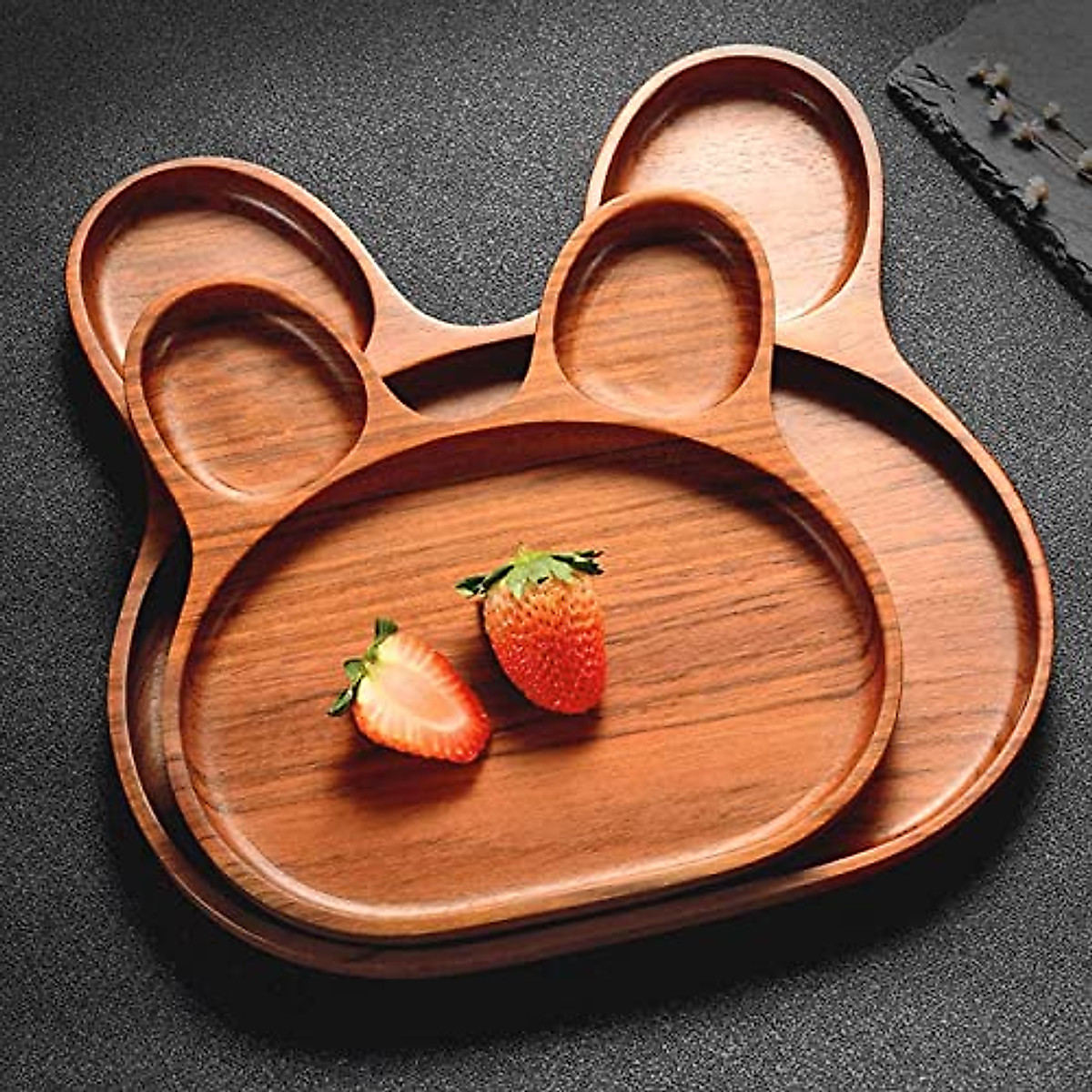 Serving Tray Wooden Tray Creative Serving Tray Serving Tray Tea Coffee Breakfast Tray Decorative Tray (Size : Brass)