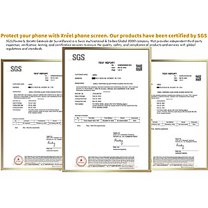 Xréel 3 Pack Tempered Glass Screen Protector and Camera Lens Protector for [iPhone 13 Pro Max], [Military Grade] 9H Hardness, Scratch Resistance, Bubble Free and Easy to Install (Installation Aid Tool Included)