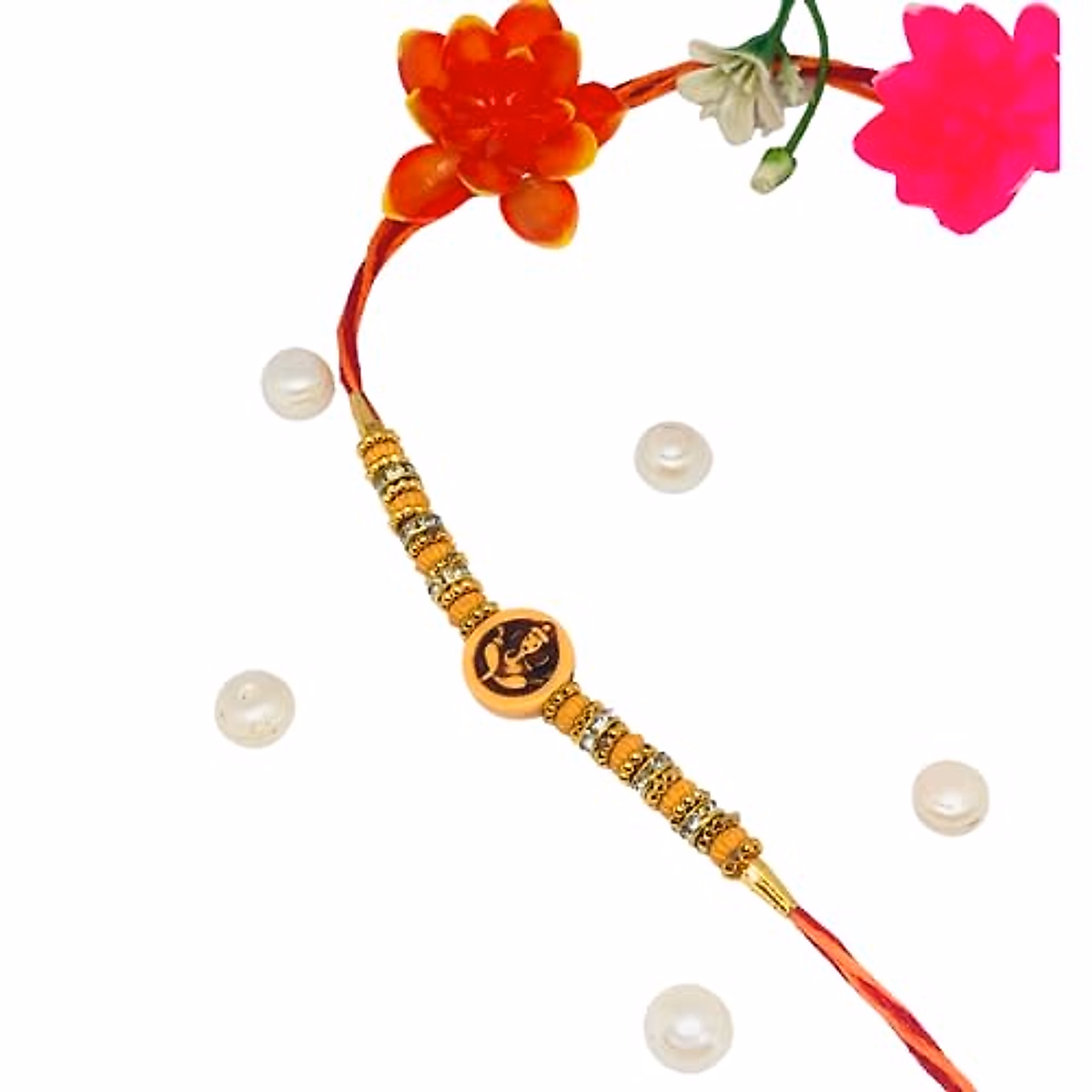 Siddhivinayak Ganesha Rakhi for Brothers, Rakhi Bracelet for Brother, Assorted Handmade Rakhi, Fancy Rakhi, Rakhi Thread