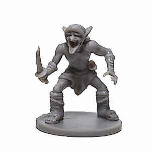DRUNK'N DRAGON DND Enemies Minis 25 Fantasy Miniatures for Tabletop/Dungeons and Dragons Roleplaying Games - Bulk Minis Unpainted- Monsters Figures Starter Set - Compatible DND