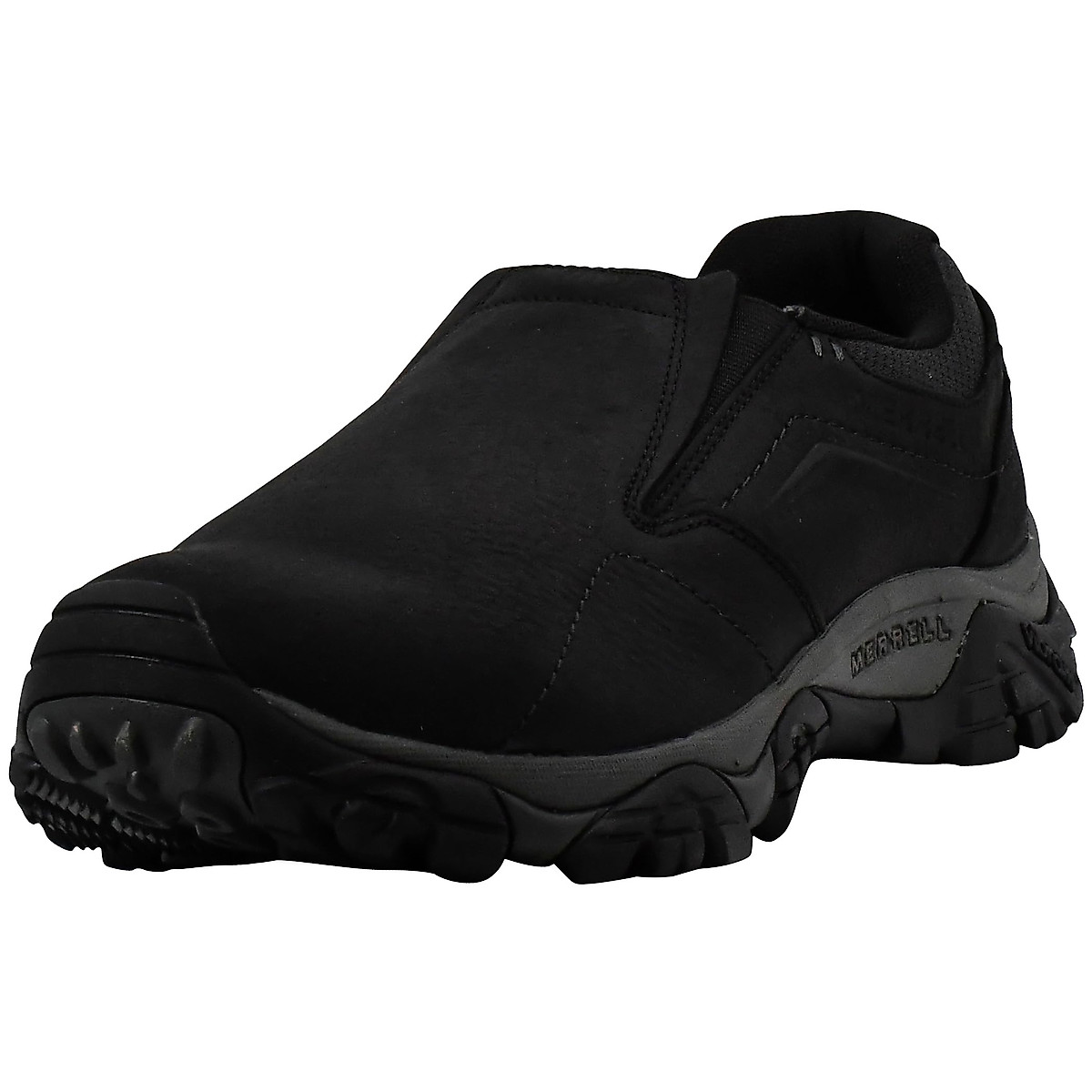 Merrell Men's Moab Adventure MOC Hiking Shoe, Black, 11 M US