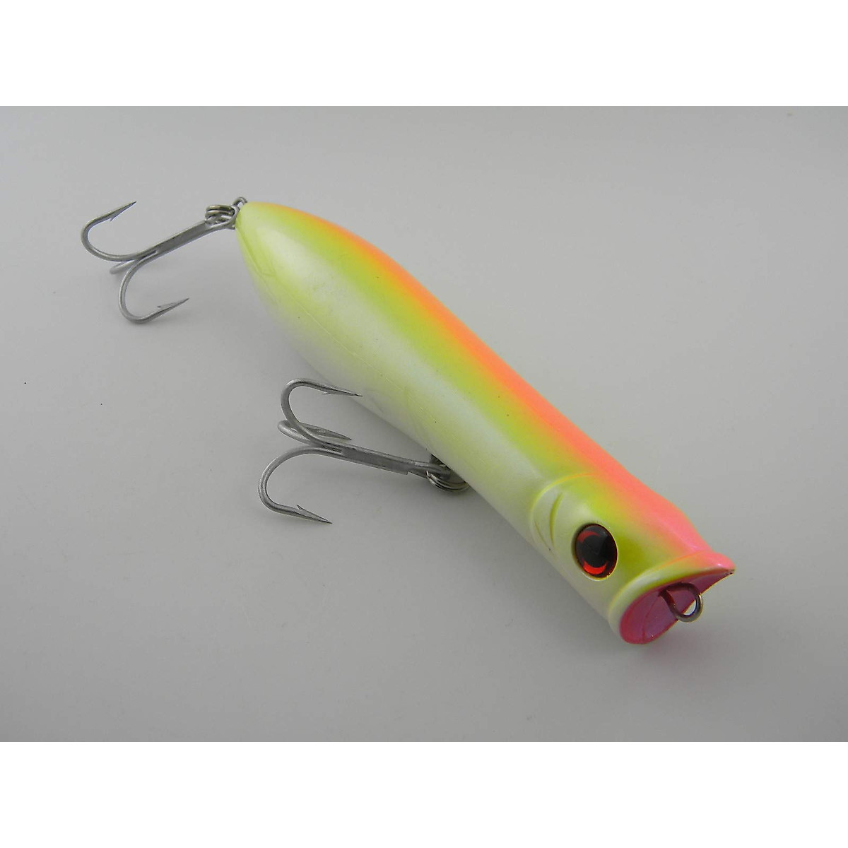 Tsunami Talkin Popper Floating Lure - Electro School Bus 101, TSTP5F 5"