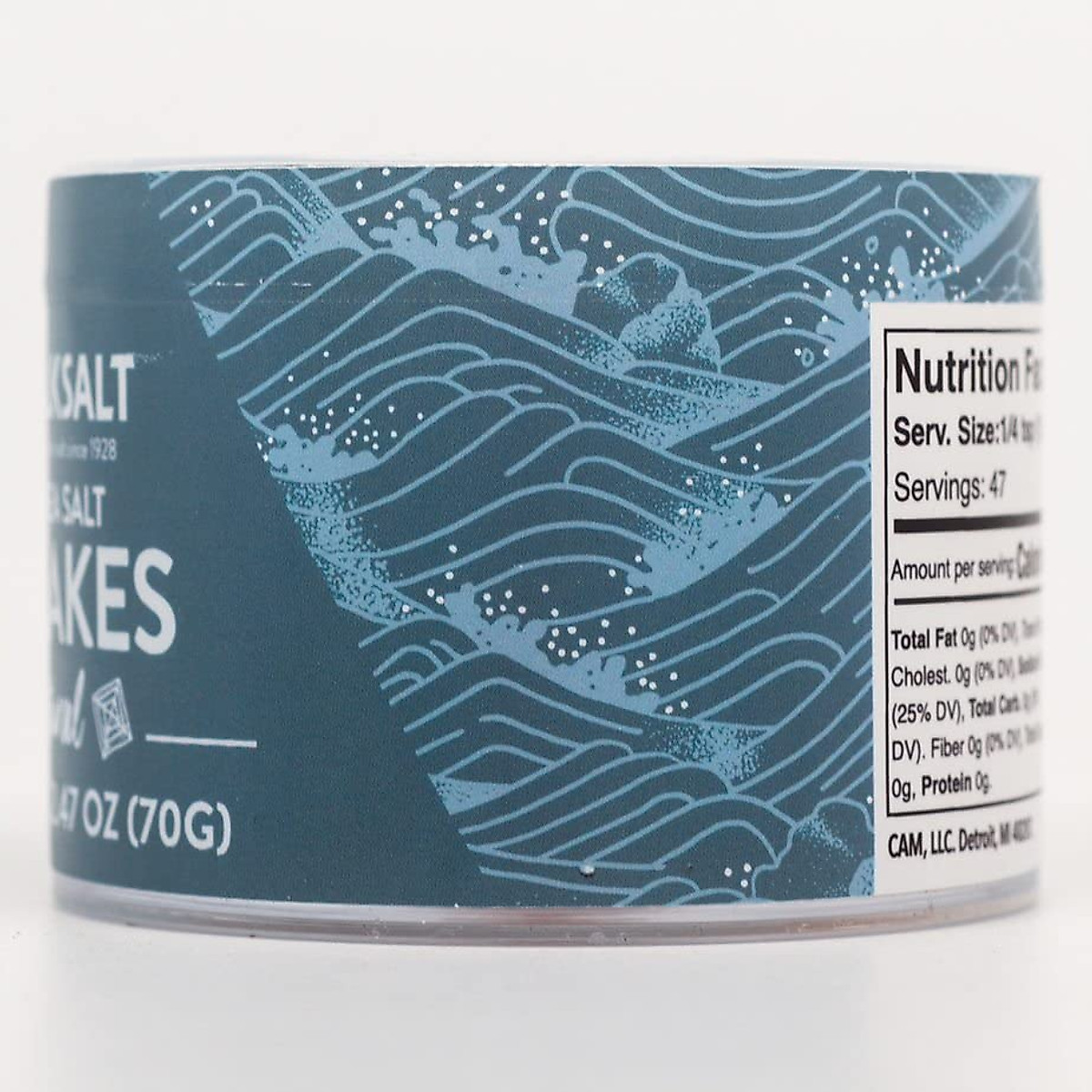 FALKSALT | Organic Natural Sea Salt Flakes 2.47oz. | Gourmet Finishing Sea Salt Flakes | Handcrafted, Kosher and Halal Certified