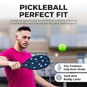 Tourna Pickleball Mega Tac Overgrip, White