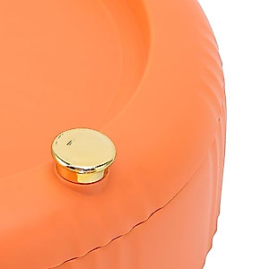 NFNSIG Lazy Susan Organizer Kitchen Rotating Spice Rack Pantry Cabinet Lazy Susan Turntable for Kitchen Cabinet(Orange)