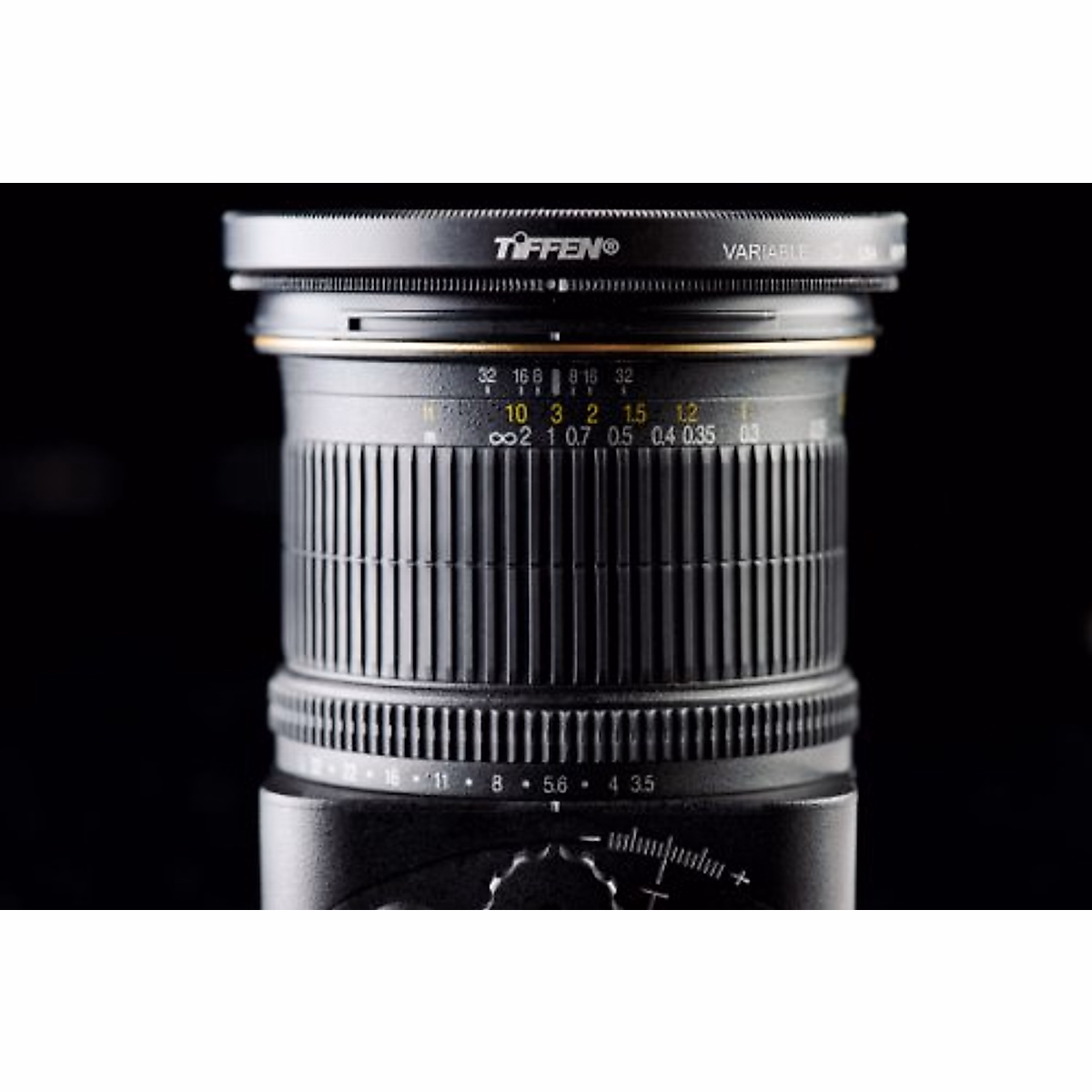 Tiffen 77VND 77mm Variable Neutral Density Filter for Camera Lenses, Black