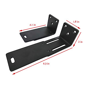 Wall Mount Bracket for Bose Soundbar 500 Soundbar 700 Soundtouch 300 Speaker (Black)