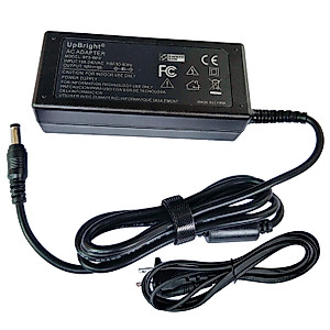 UpBright 24V AC/DC Adapter Compatible with Epson Workforce WF-100 GT-S80 GTS-50 GT 1500 2500 GT-F520 GT-F570 J143A GT-550 DS-760 DS-860 Perfection V550 1660 3490 Scanner A221B A441H A471H A472E PSU