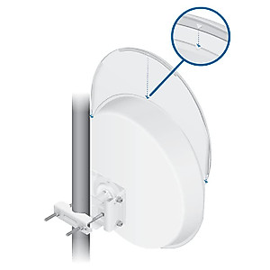 Ubiqui Networks PowerBeam AC ISO Gen2 PBE-5AC-ISO-Gen2-US 5GHz airMAX ac Bridge with RF Isolated Reflector 450 Mbps