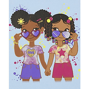The Children's Place baby girls and Toddler Short Sleeve Graphic T- 3-pack T Shirt, Sunglasses/Princess/Girls, 4T US