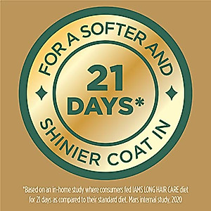 IAMS Proactive Health Long Hair Care Adult Dry Cat Food with Real Chicken, 6 lb. Bag