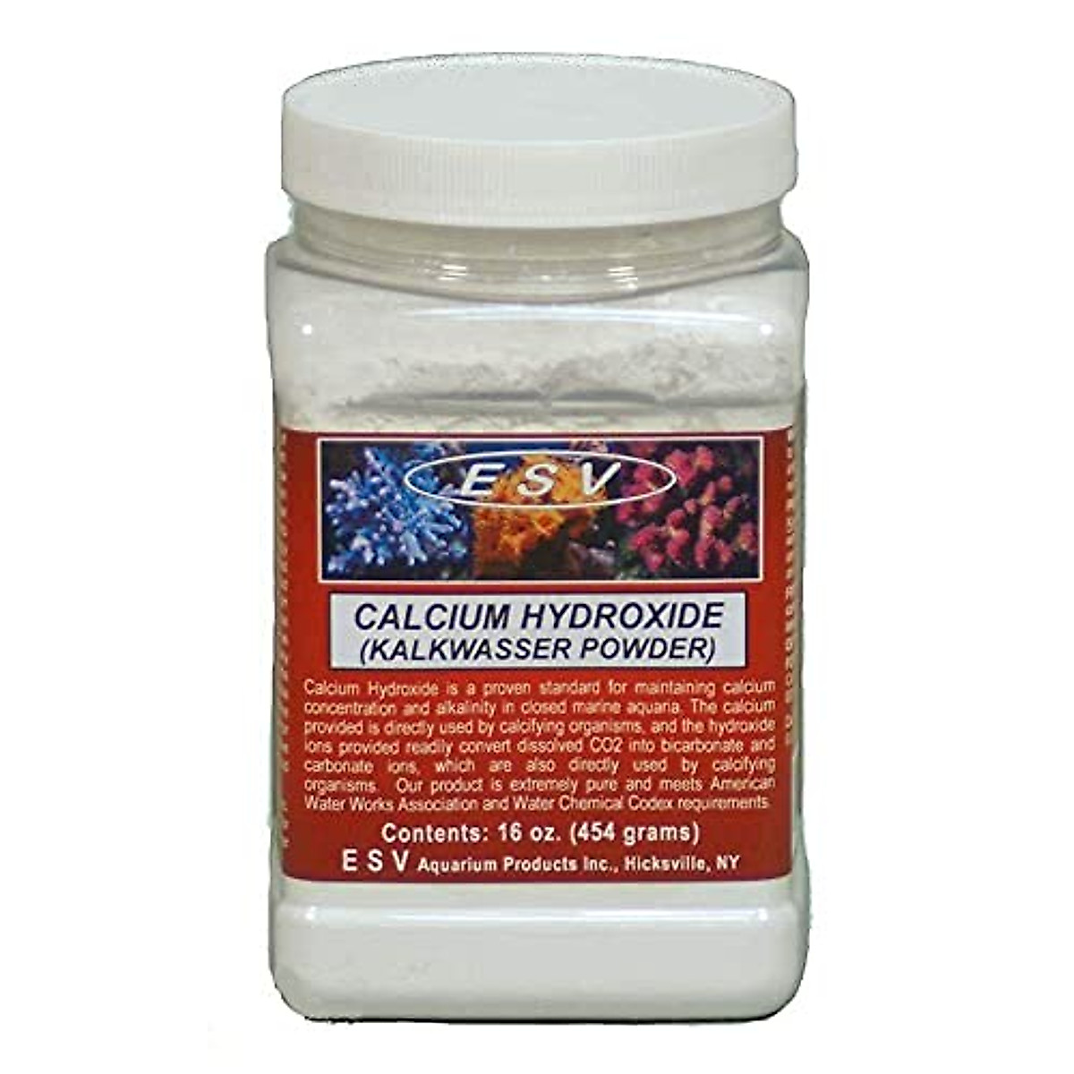 E.S.V. Calcium Hydroxide 4 lb 16oz