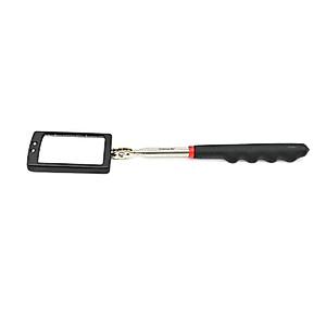 Optional life Telescoping LED Lighted Flexible Inspection Mirror 360 Swivel for Extra Viewing