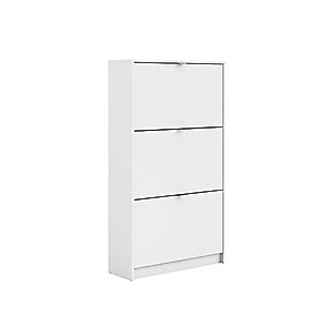 TVILUM Shoe Cabinet, White