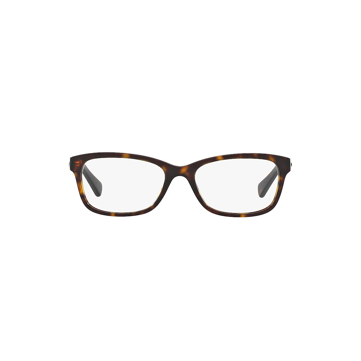 Coach HC6089 Prescription Eyewear Frames, Dark Tortoise/Demo Lens, 51 mm