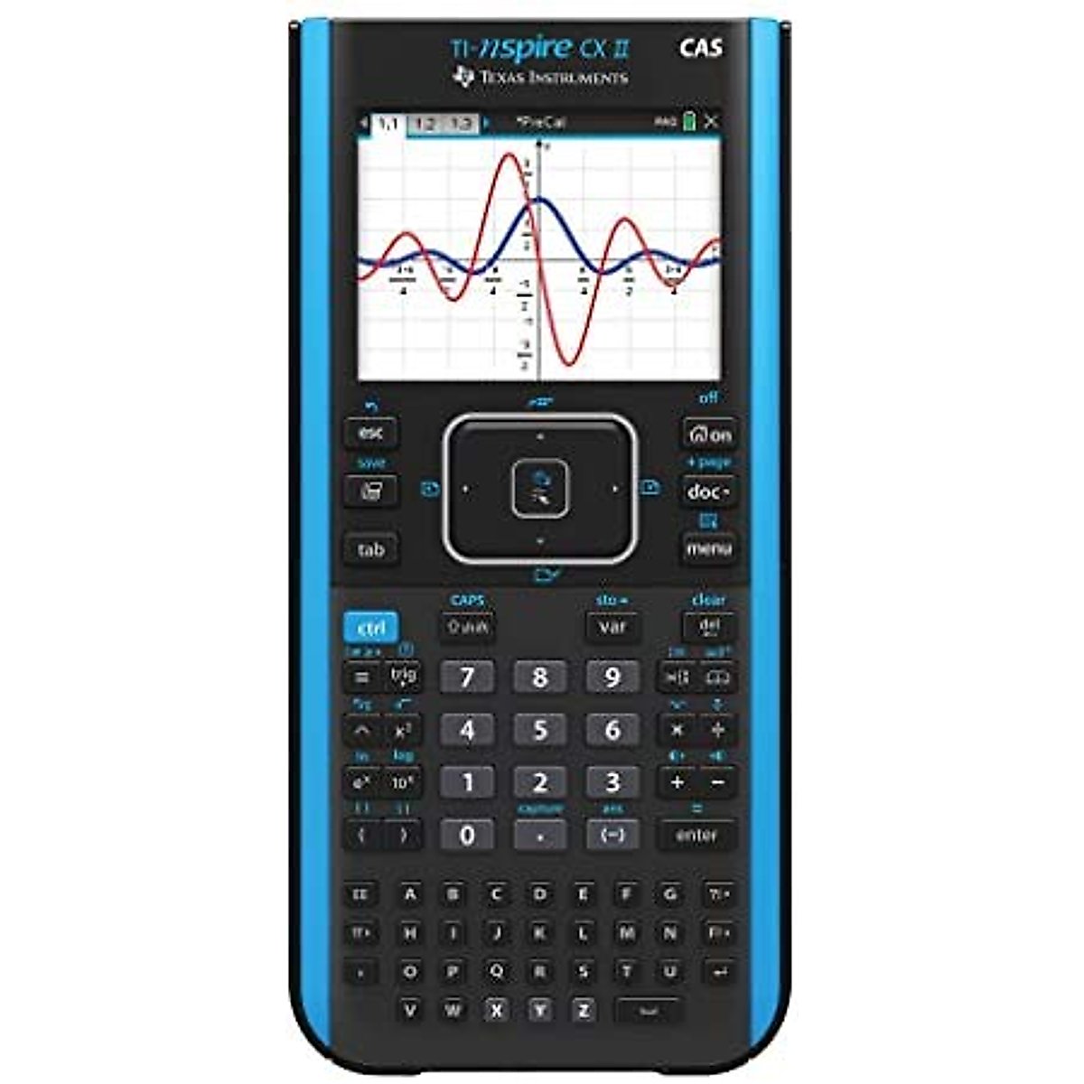 Texas Instrument Nspire CX II CAS Student Software Graphing Calculator