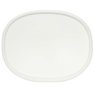 Corningware F-12-PC 1075645 1.5qt Oval French White Lid (2-Pack)