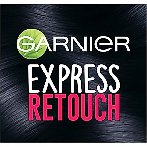 Garnier Hair Color Express Retouch Gray Hair Concealer, Instant Gray Coverage, Black, 1 Count