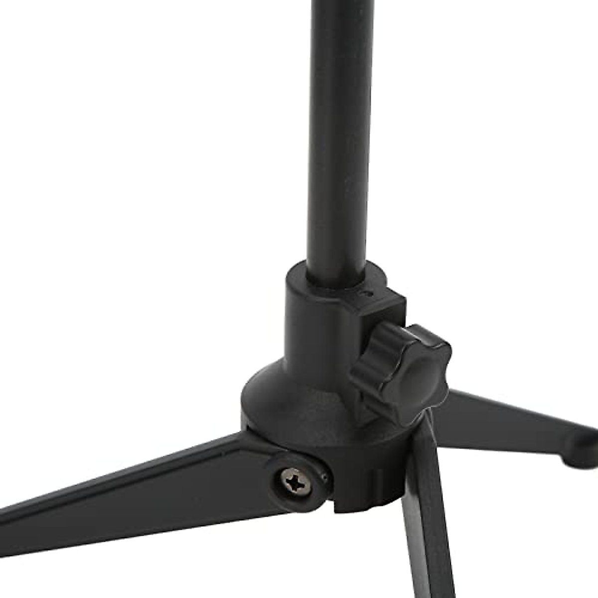 AUHX Mini Table Adjustable Mic Stand, Plastic Durable Detachable Portable Table Adjustable Mic Stand Practical for Conferences