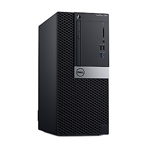 Dell OP7060MTRNX86 OptiPlex 7060 Desktop Computer with Intel Core i7-8700 3.2 GHz Hexa-core, 16GB RAM, 256GB SSD