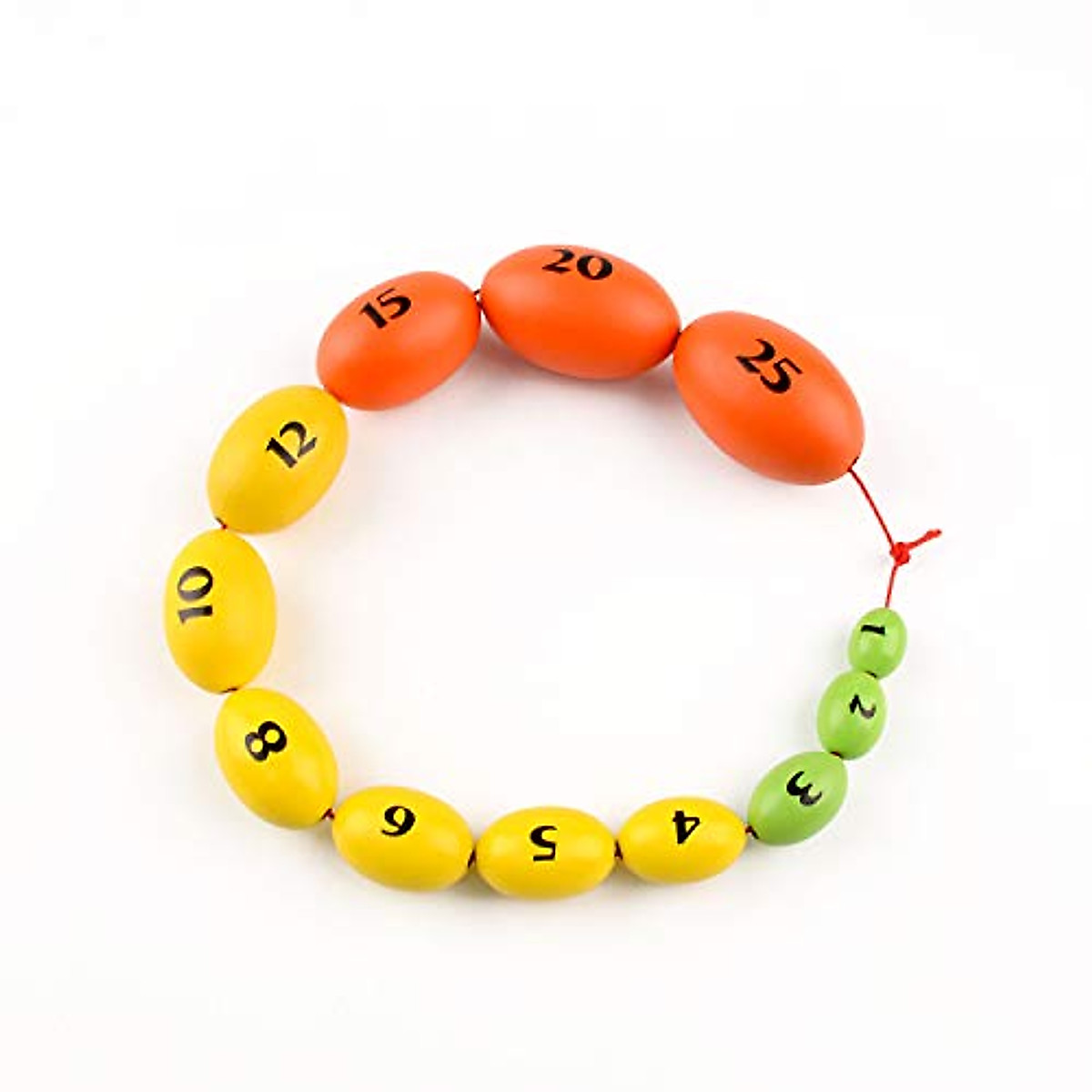 Wooden Prader Orchidometer, Prader Balls, Endocrine Rosary for Measuring Testis Scale in Clinic/Hospital, Best Gift for Endocrinologist and Pediatrician