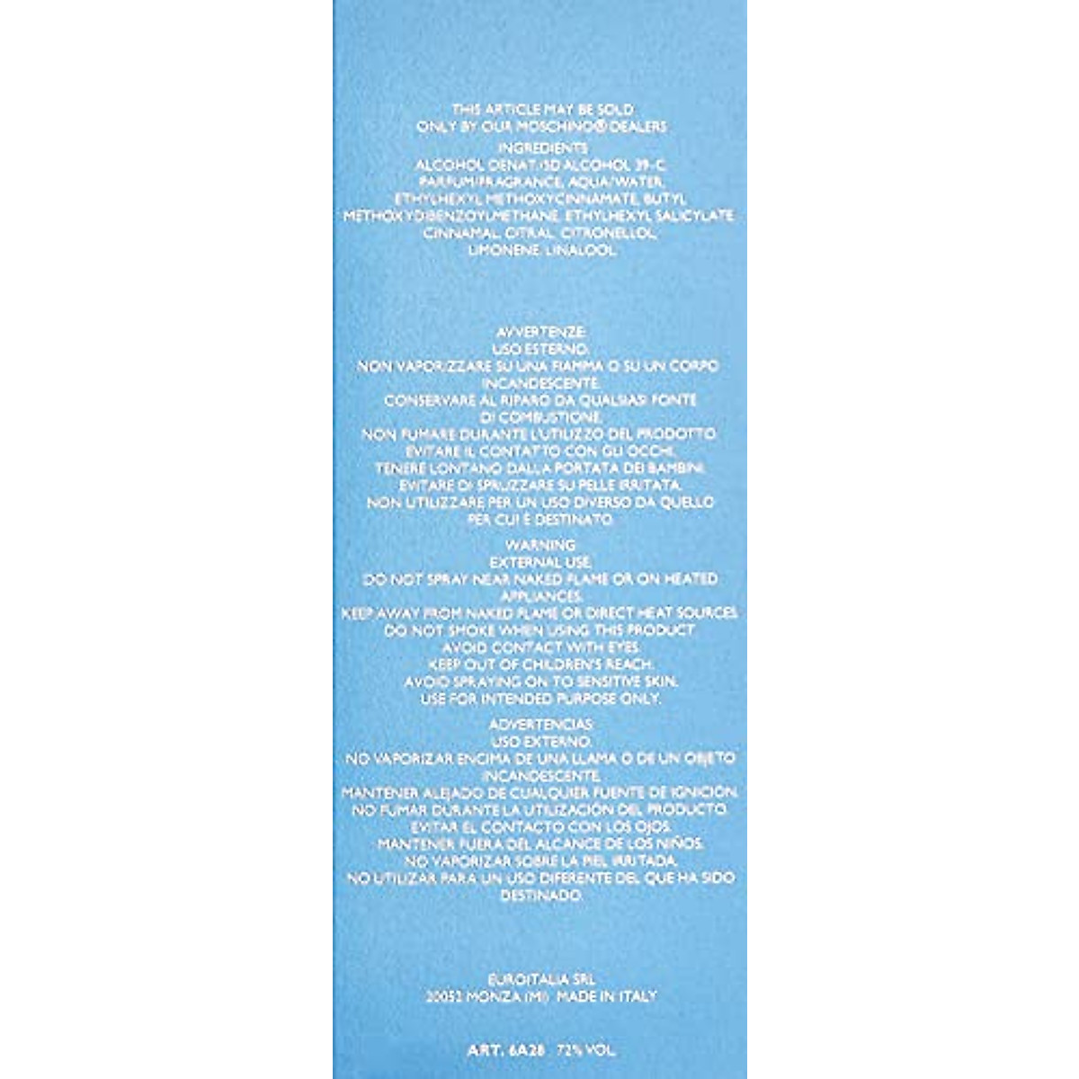 MOSCHINO I Love Love Eau de Toilette Spray, 1 Ounce