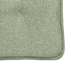 Klear Vu Omega Non-Slip Universal Chair Cushions for Dining Room, Kitchen and Office Use, U-Shaped Skid-Proof Seat Pad, 15x16 Inches, 4 Pack, 17 Celadon