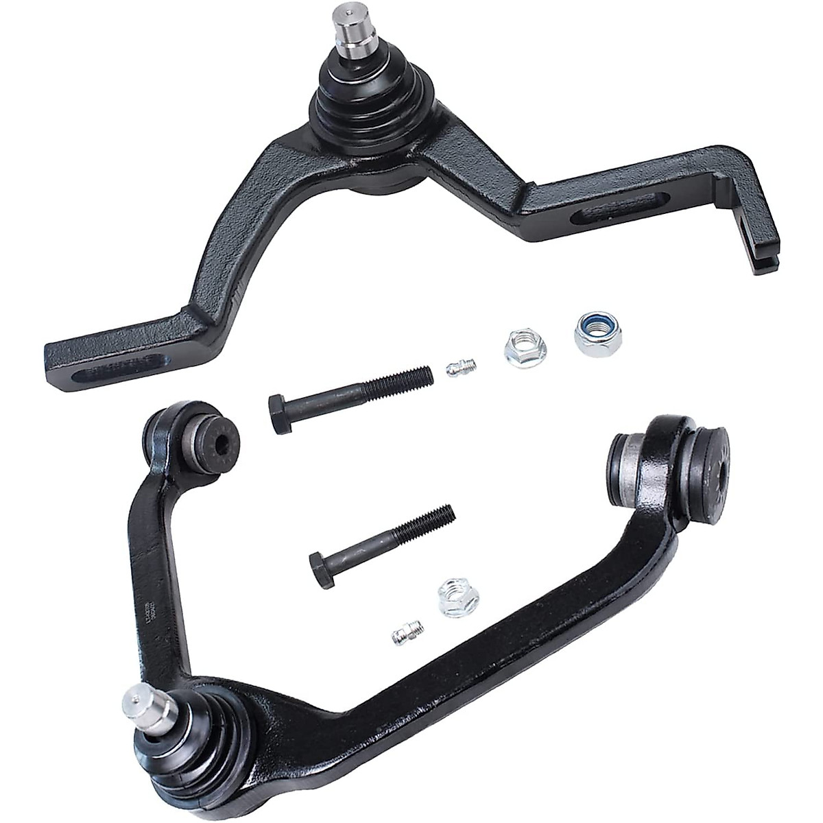 Detroit Axle - Front End 12pc Suspension Kit for Ford Explorer Ranger Mercury Mountaineer Mazda B2500 B3000 B4000, 2 Upper Control Arms 2 Lower Ball Joints 4 Tie Rods 2 Sway Bars 2 Boots Replacement