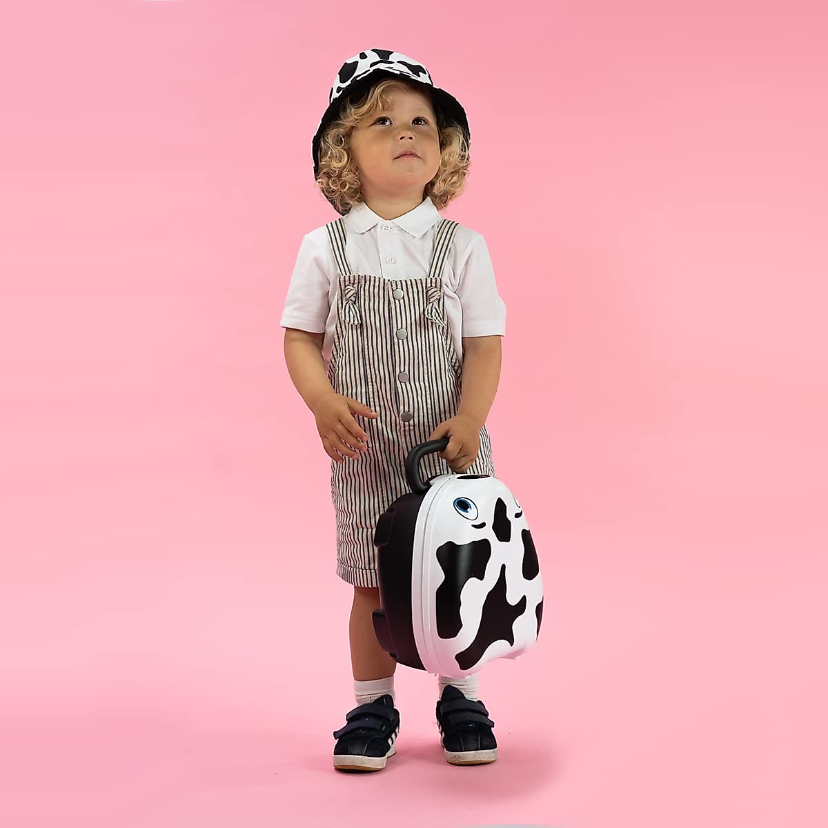 My Carry Potty - Cow Travel Potty, Award-Winning Portable Toddler Toilet Seat for Kids to Take Everywhere