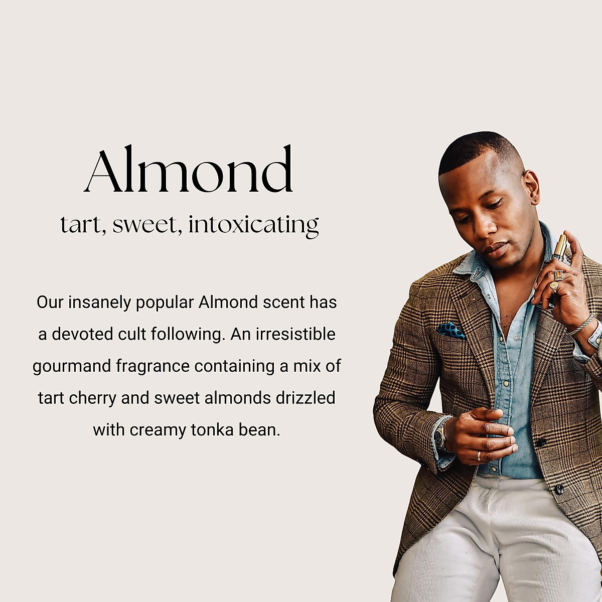 Caswell-Massey Heritage Almond Pre-Shave Oil, Natural Men’s Shaving Oil with Castor Oil & Olive Oil, Suitable for Sensitive Skin, 1 Fl Oz