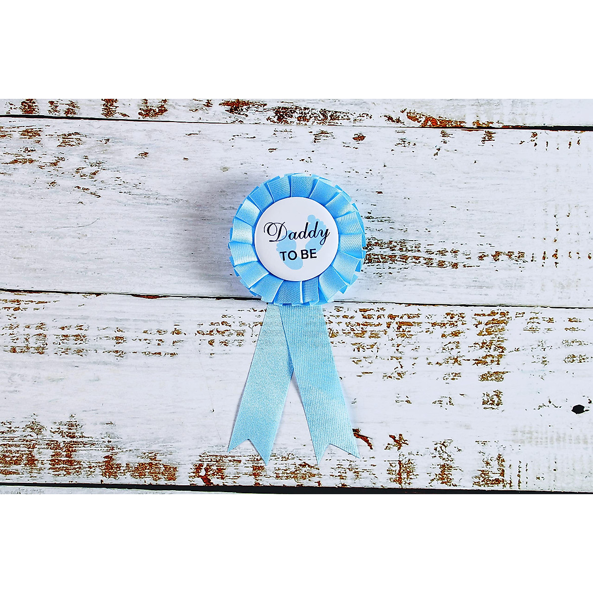 HAPPYLAND Baby Shower Decorations Set Mommy to be Daddy to be Corsage Baby Shower Mommy Sash Pregnancy Maternity Sash to Be Sash Keepsake