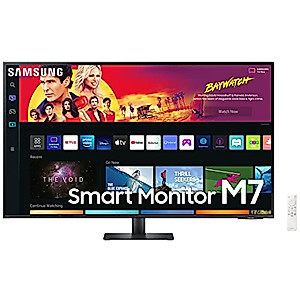 Samsung LS43BM702UNXZA-RB 43" M70B 3840x2160 60Hz UHD Smart Monitor Black - Certified Refurbished