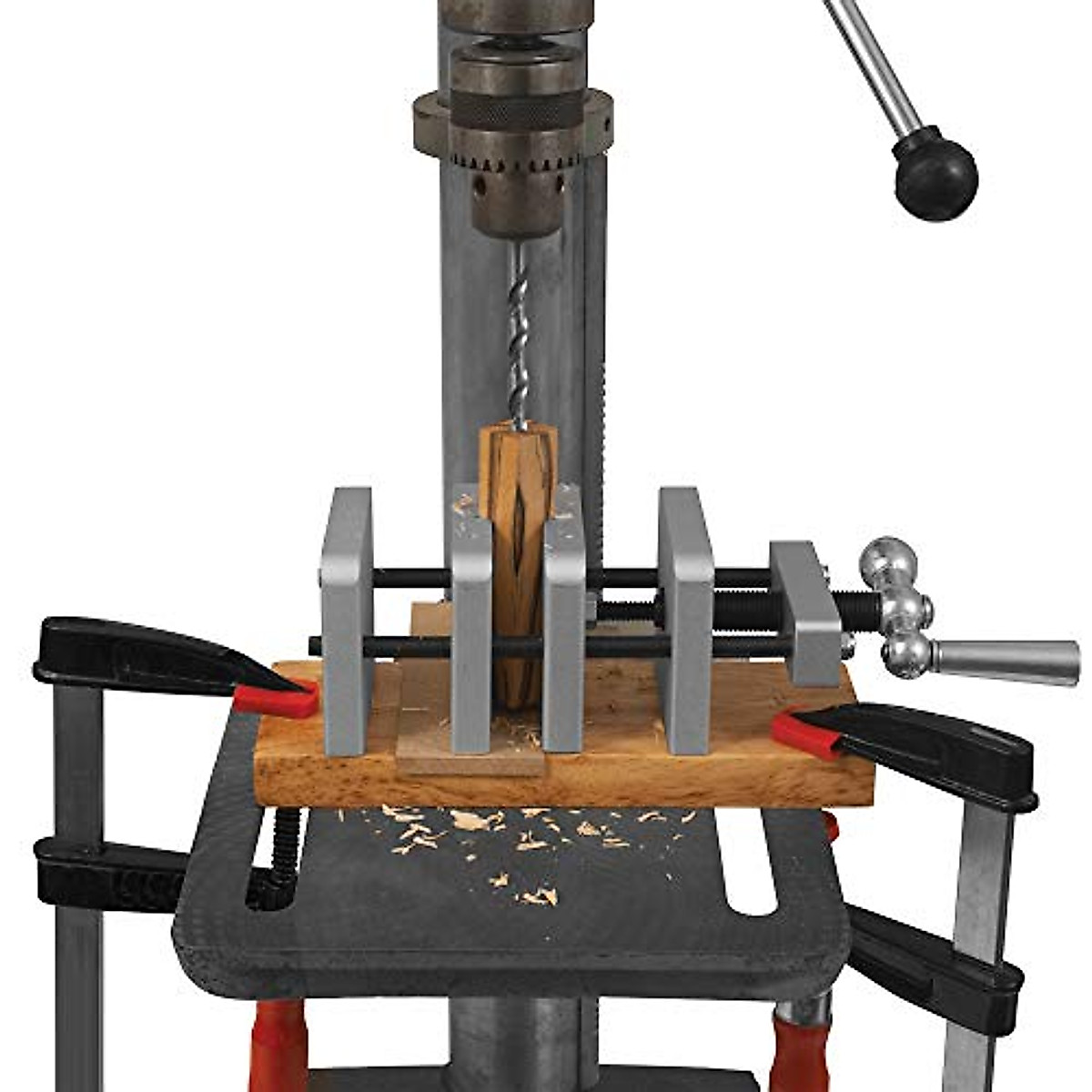 Peachtree Woodworking Supply Pen Blank Centering Vise for Drilling Center Holes in Pen Blanks Using a Drill Press