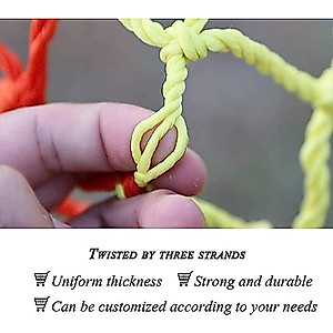 EkiDaz HXRW Rope Net Protective Rope Netting Safety Net Outdoor Climbing Net for Kids Anti-Fall Net for Treehouse Playground Playground Sets for Backyards (Size : 2 * 5m(6.6 * 15.15ft))