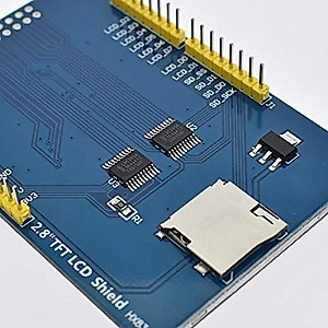 Stayhome 2.8 Inch 3.3V 300mA TFT LCD Shield Touch Display Module for Arduino UNO with Resistive Touch Panel DIY Kit