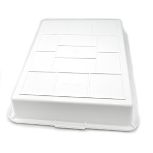 EISCO Laboratory Tray - 17.5 x 13.5 x 3 Inches - Polypropylene Plastic