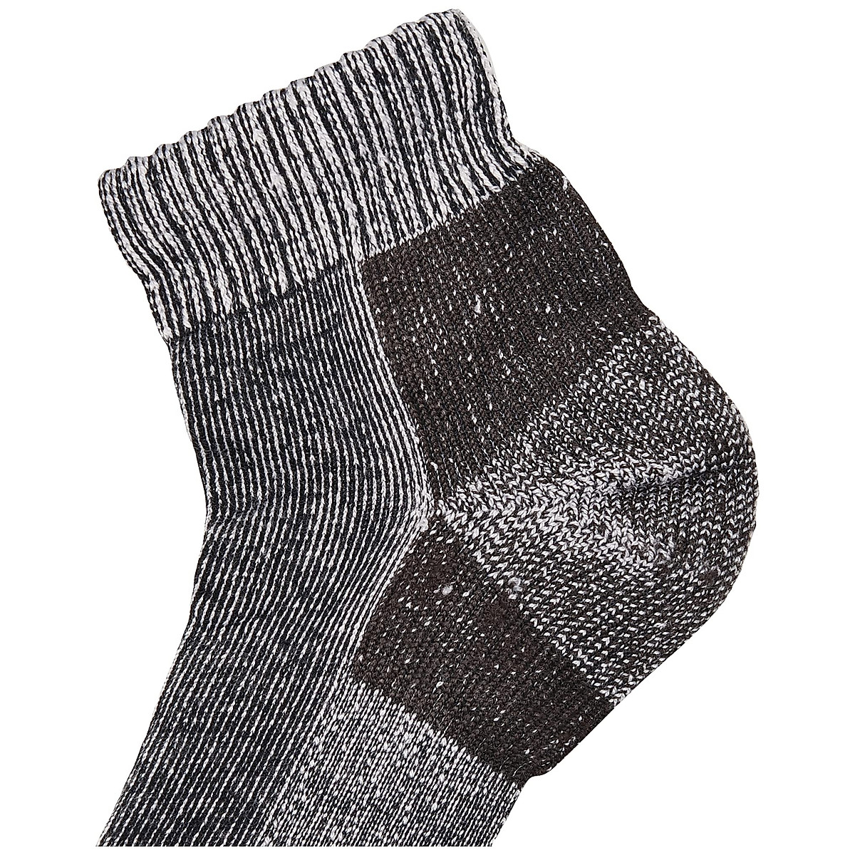Thorlos Unisex TRMX Trail Running Thick Padded Ankle Sock, Charcoal, Large