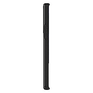 OtterBox Galaxy Note20 Ultra 5G Symmetry Series Case - BLACK, ultra-sleek, wireless charging compatible, raised edges protect camera & screen