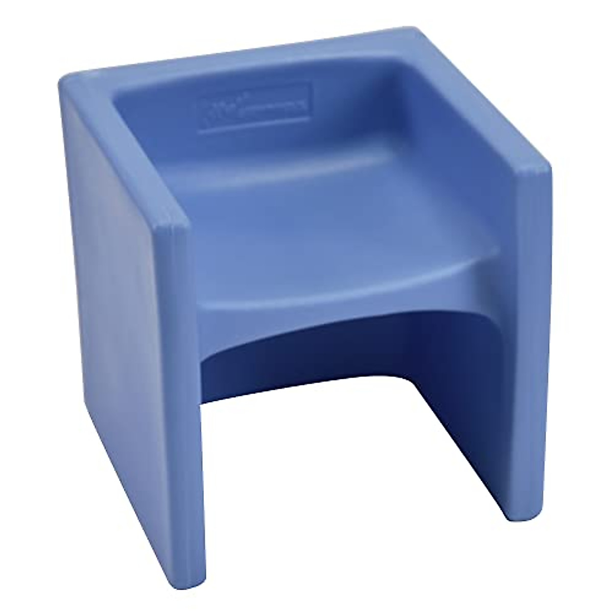 Children's Factory 3-in-1 Cube Chair for Kids, Flexible Seating Classroom Furniture, 1-Pack, Sky Blue