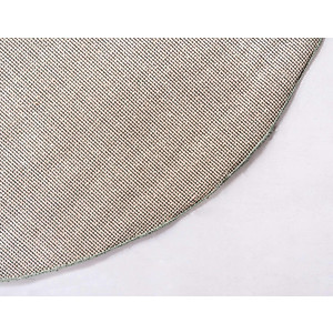 Unique Loom Davos Shag Collection Area Rug - Solid (6' 7" Round, Sage)