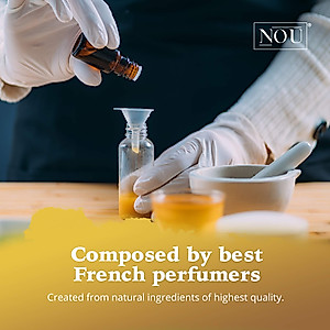 NOU Jasminum Floral Perfume with Sweet Fruity Notes Natural Perfume for Women with Essential Oils Fresh Smelling 1.7 fl oz EDP