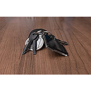 Performance Tool 20234 Keychain Screwdriver Sets: Flat Head Screwdriver Phillips Screwdriver Set, Outdoor Portable Carry-on Emergency Screwdriver Kit, Nut Driver Tools (Black)